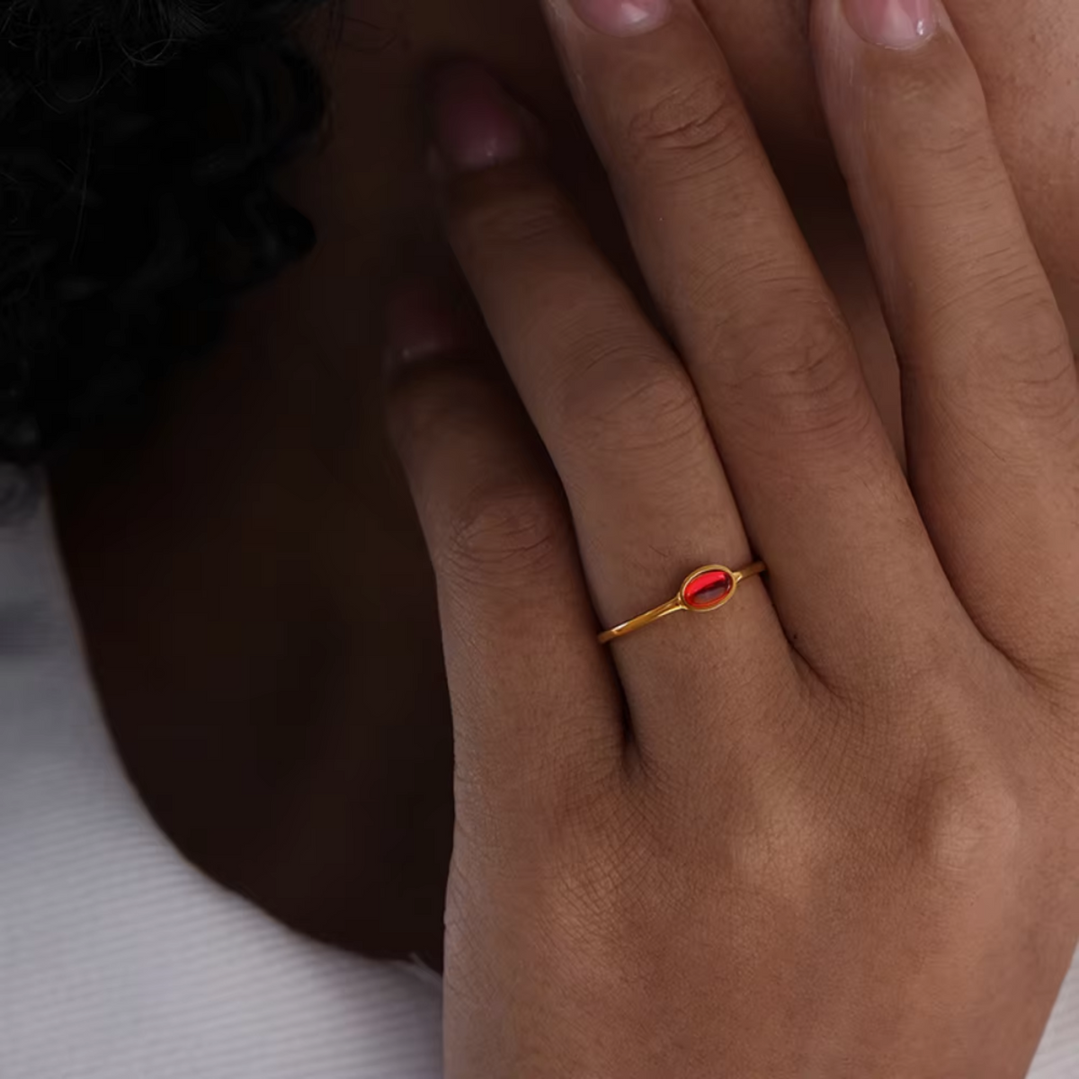 Stone Gold Ring (1pc) – Dark Suga AU